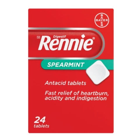 Rennie Antacid 24 Tablets – SHELLY BEACH PHARMACY