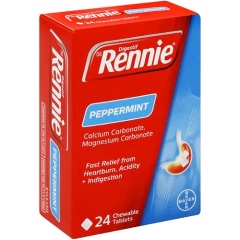 Rennie Antacid 24 Tablets – SHELLY BEACH PHARMACY
